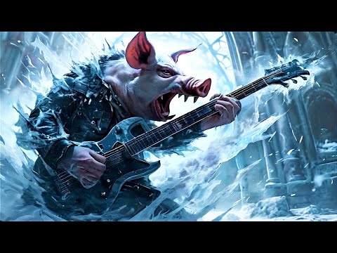 I'm Freezing - The Hog Lords Awakening | Metal AI Music Video