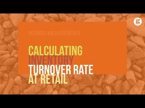 Calculating Inventory Turnover Rate at Retail