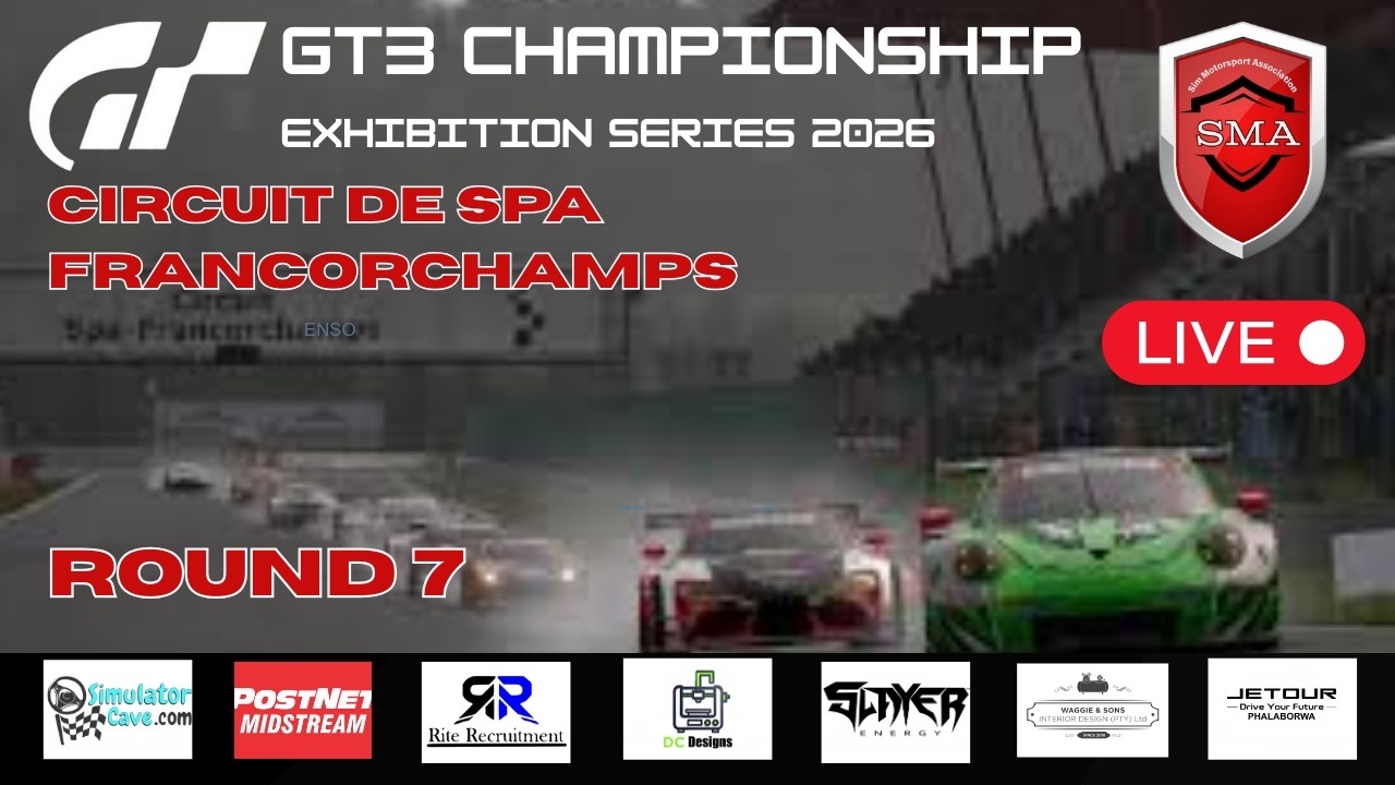 GT7 SEASON 1 GT3 EXHIBITION SERIES ROUND  7  Circuit de Spa-Francorchamps