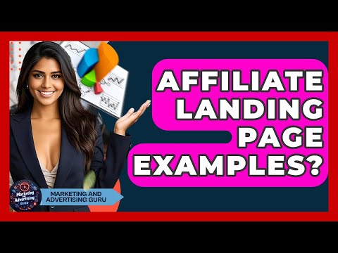 Affiliate Landing Page Examples? - Marketing and Advertising Guru