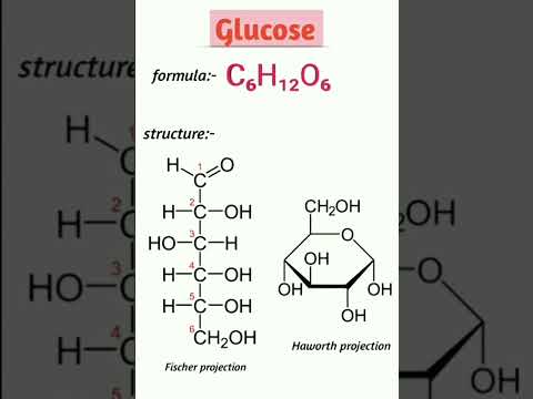 Glucose formula/glucose structure (Haworth and fisher projection)