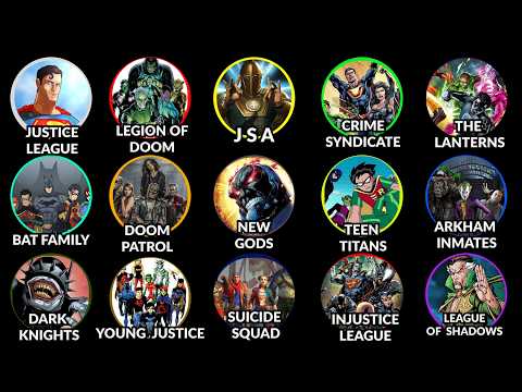 Every DC Comics Team Explained In 16 Minutes