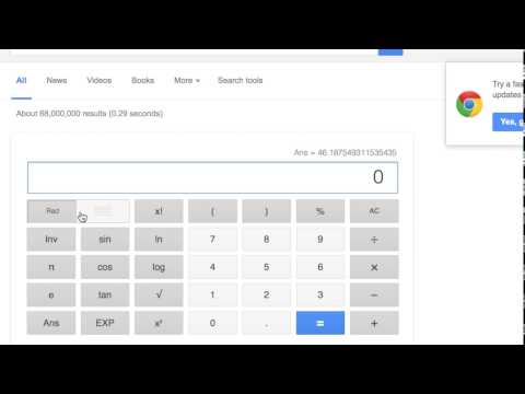 Using cos-1 on an online calculator