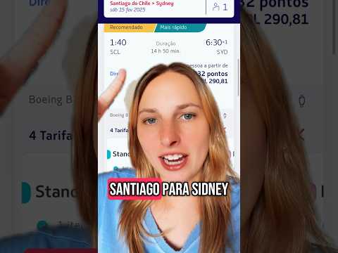 Passagem aérea SCL para SYD em fevereiro em conta | Victoria Kremer