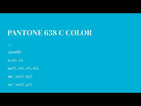 What color is Pantone 638 C ? #00afd7 hex color - Blue color - Cool color 00afd7