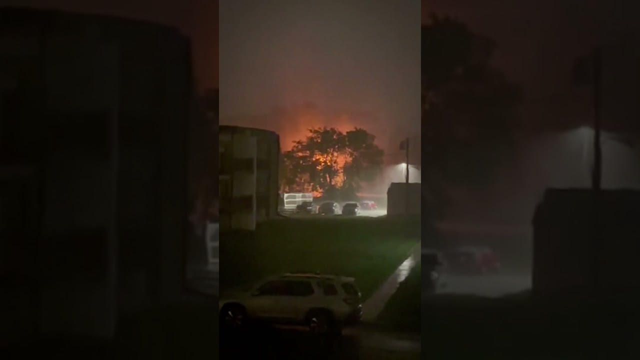 Severe storm leaves widespread damage, thousands without power