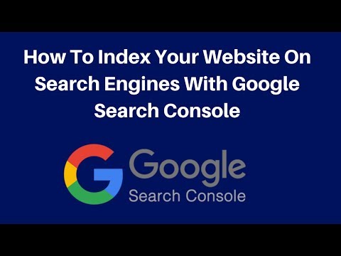 How to index your website on search engines with google search console