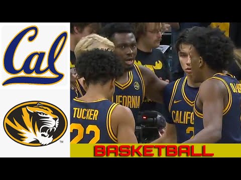 CALIFORNIA vs MISSOURI Basketball Game Full Highlights 2024