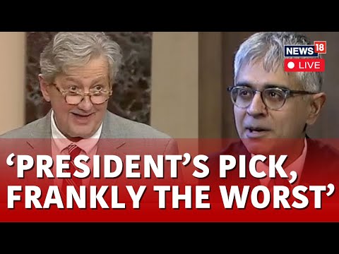 LIVE: Senator John Kennedy Recent Attack On Adeel Mangi | US News LIVE | Senator Kennedy LIVE |N18L
