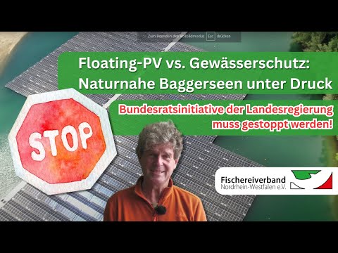 Floating-PV vs. Gewässerschutz – Naturnahe Baggerseen unter Druck