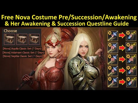 [Game Play] Free Nova Outfit & Awakening-Succession Questline | Black ...