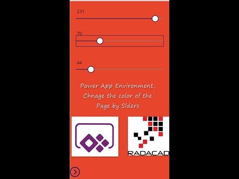 Power Apps- change Background Color