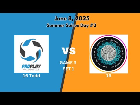 2025-06-08 Game 3 Set 1 (ProPlay 16-Todd vs. KapeCity 16)