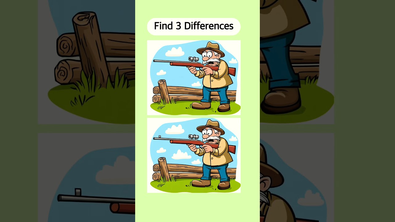 Find 3 differences!