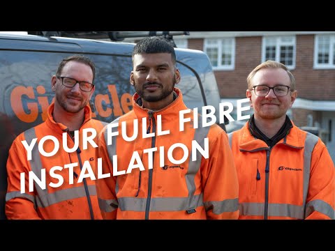 Installing Gigaclear full fibre broadband to your home