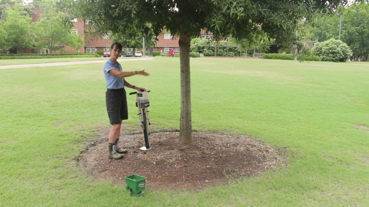 Fertilizing Trees: Methods Demonstration