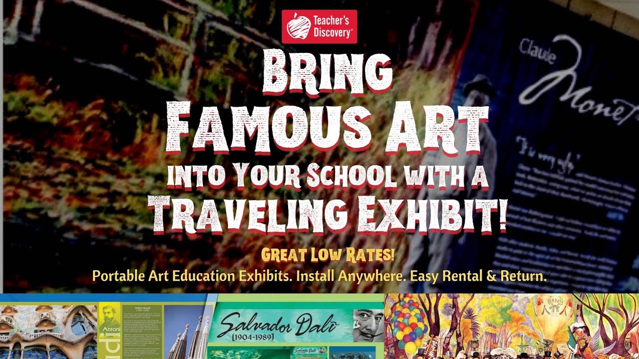 Traveling Exhibits Introduction Video - Bring Famous Art and History into Your School or Library!