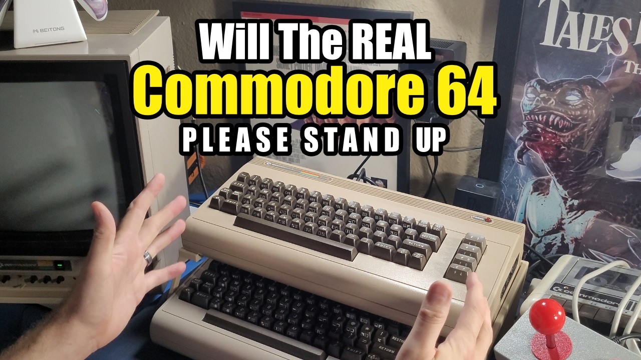 1982 vs 2025 Commodore 64 — Which One Is the REAL C64?