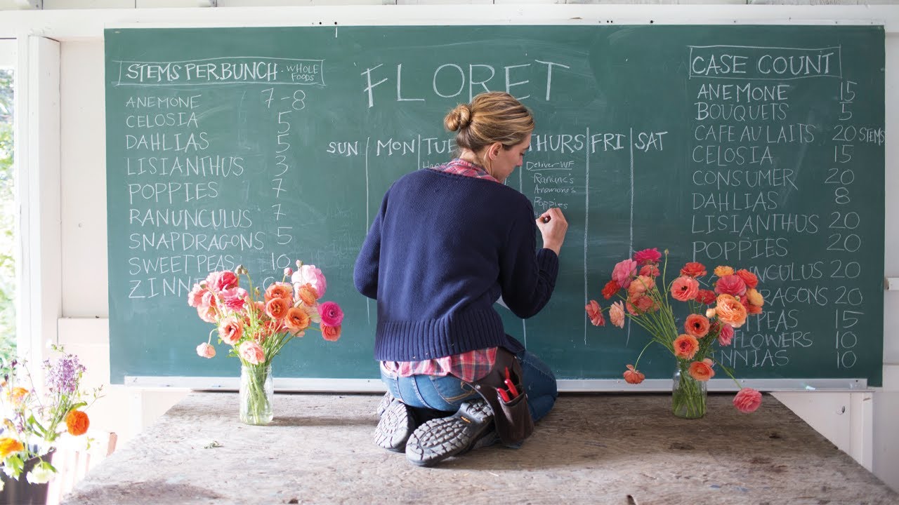 How the Floret Flower Farming Workshop was born