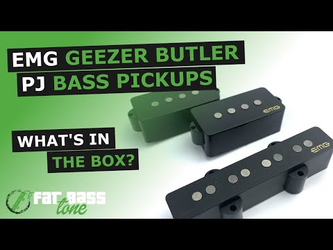 EMG Geezer Butler 4 String PJ Bass Pickup Set - | Reverb Australia