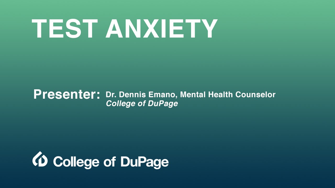 Understanding and Overcoming Test Anxiety: Strategies for Success ...