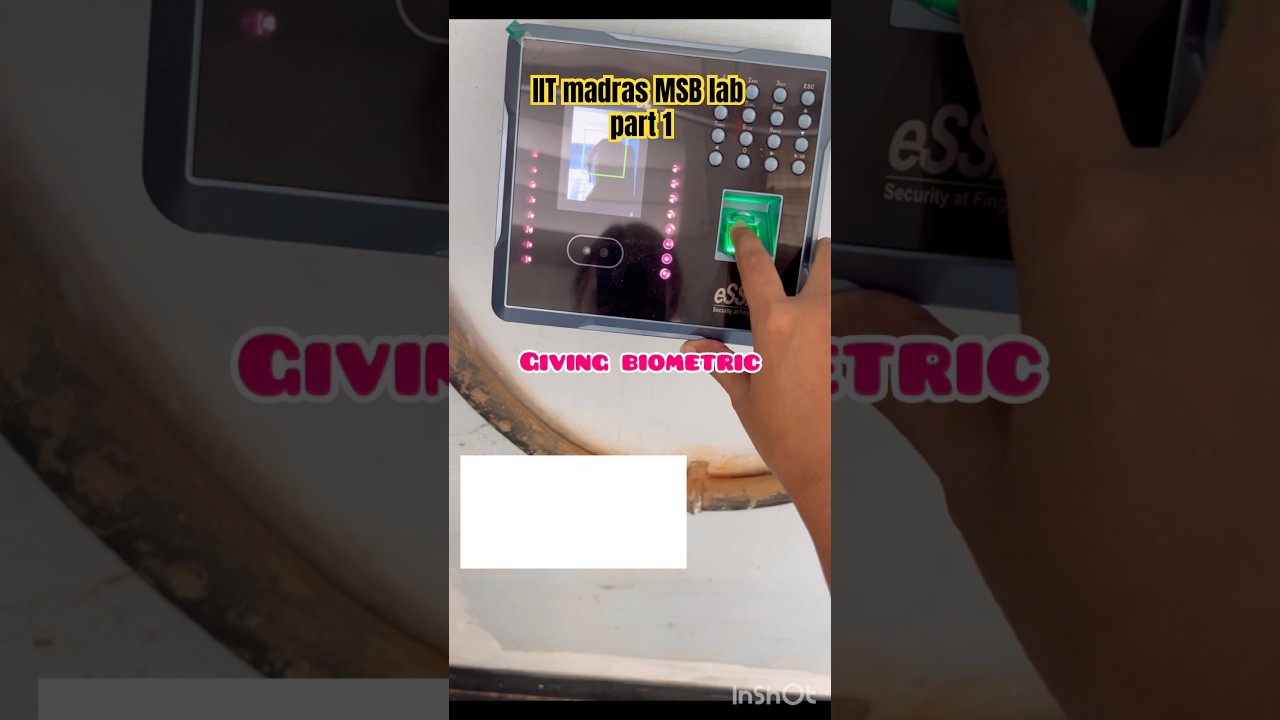 MSB Lab IITM ☺️#shortvideo#iittm #reels#shortsfeed#shortsviral#shorts#short#campus#iit#iitiansvlogs