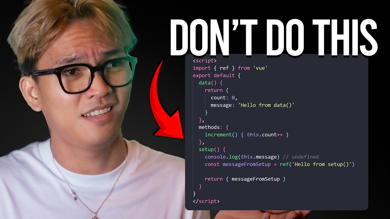 You’re Writing Vue Wrong — Use This Instead (Options vs Composition API)