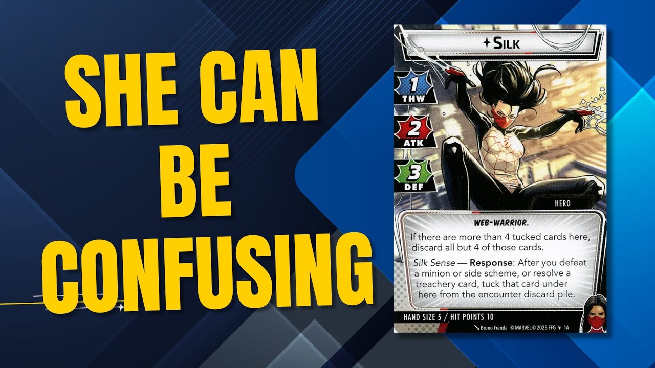 Silk Review for Marvel Champions The Card Game