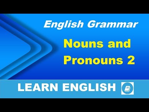 Singular and Plural Forms of Nouns - English Grammar Lesson