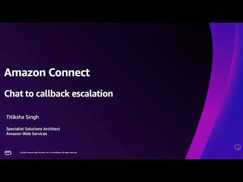 Enable Chat-to-Callback Escalation using Amazon Connect Contact Lens