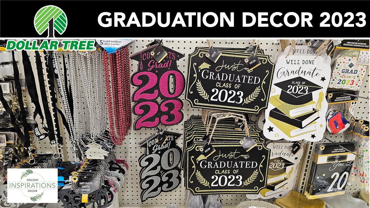 DOLLAR TREE Graduation Decor 2023