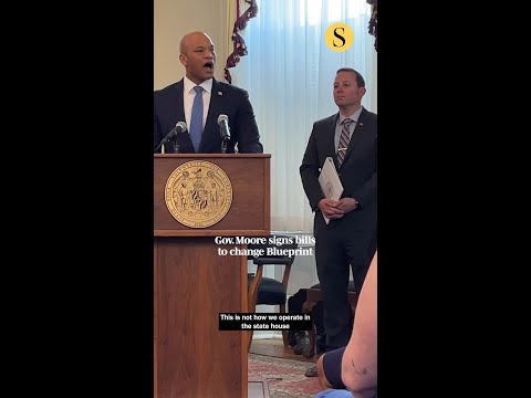 Gov. Moore signs bills to change Blueprint: What it means for Maryland schools