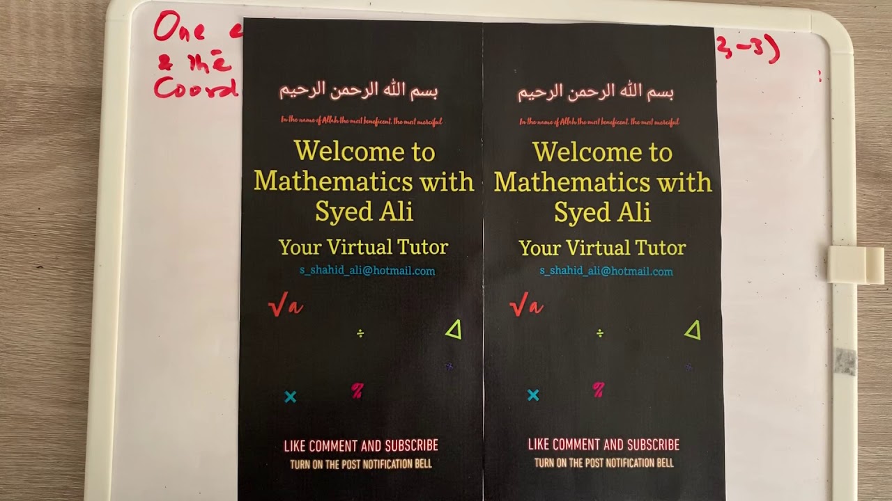 Grade 10 Mid point formula, word problem