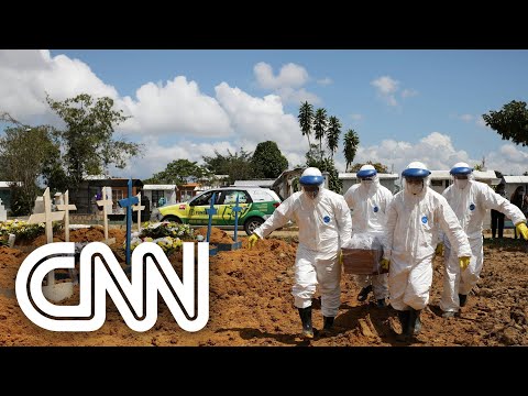Brasil registra 21% de todas as mortes pela Covid-19 no mundo | LIVE CNN