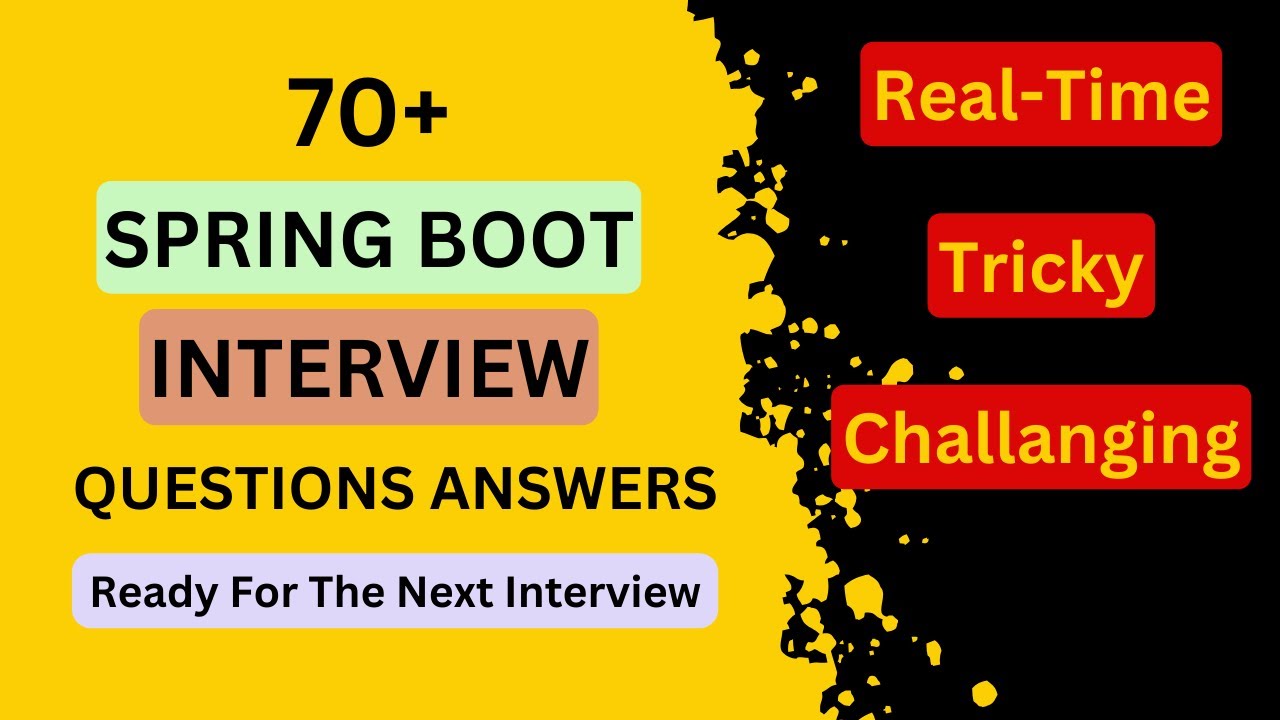 Mastering Spring Boot: Key Interview Questions and Answers | Galaxy.ai