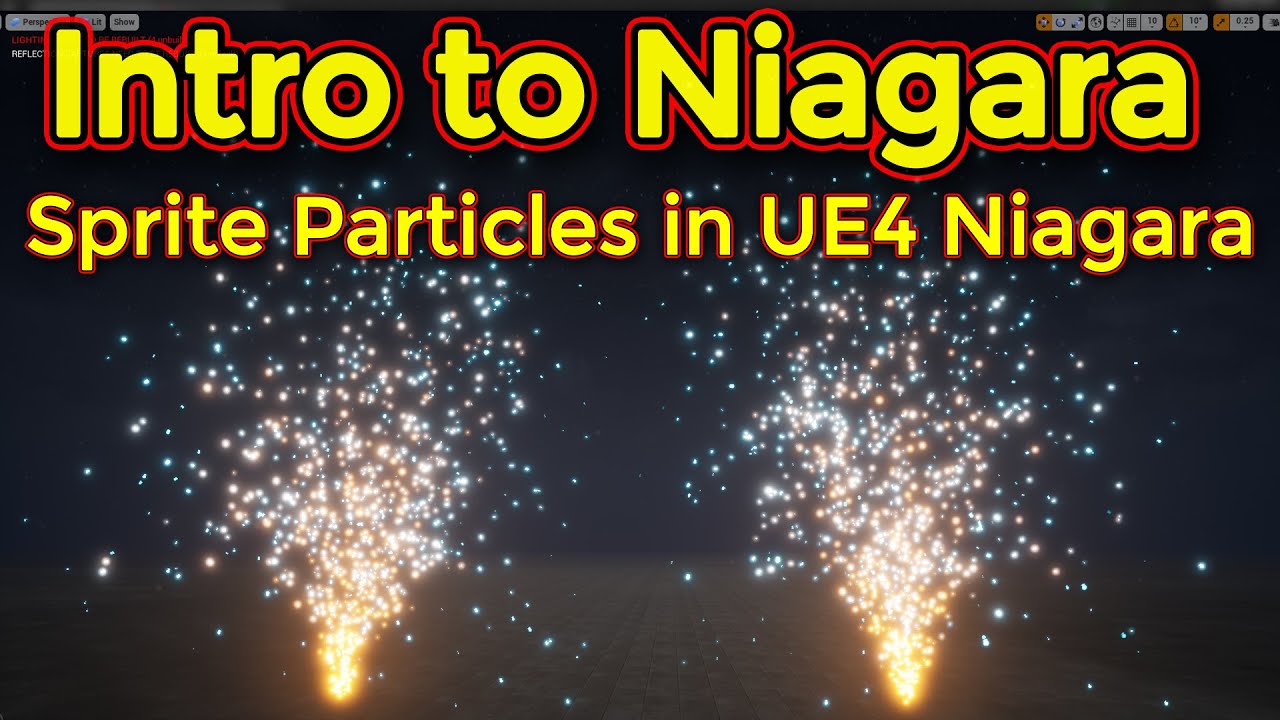 Niagara for Beginners: Creating a Sprite Emitter (Part 2) | UE5 Tutorial ✨🎮