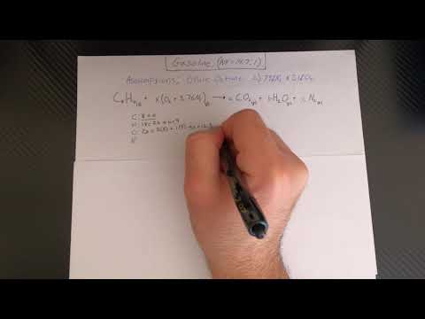 How to calculate air to fuel ratio | 14.7:1