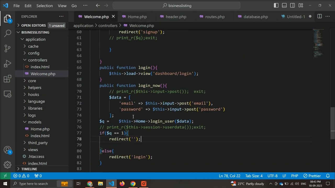 [Codeigniter] Session : how to set data in session after login codeigniter | PHPwala