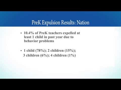 Expelled in Preschool: What's Behind the Numbers?