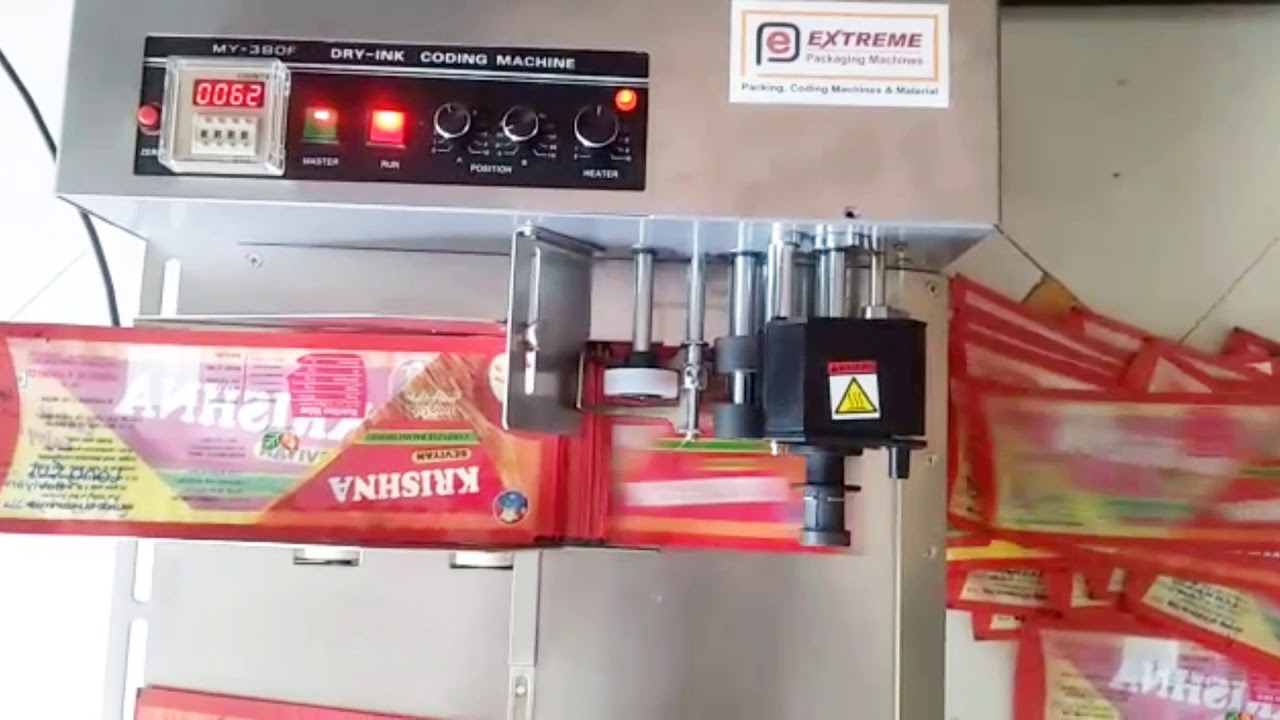 Fully Automatic Coding Machine