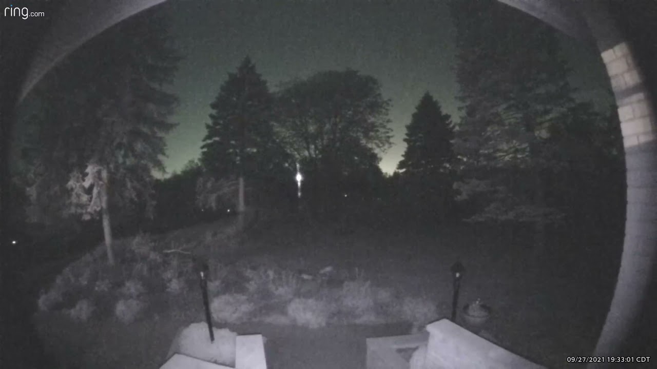 Light Anomaly only visible on camera