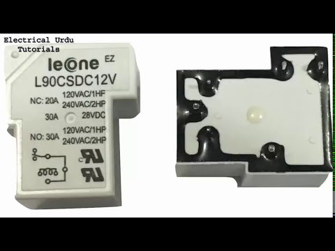 Relay In Urdu & Hindi With Electromagnetic Relay Working Animation