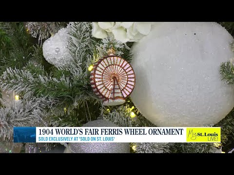 1904 World's Fair Ferris Wheel Ornament