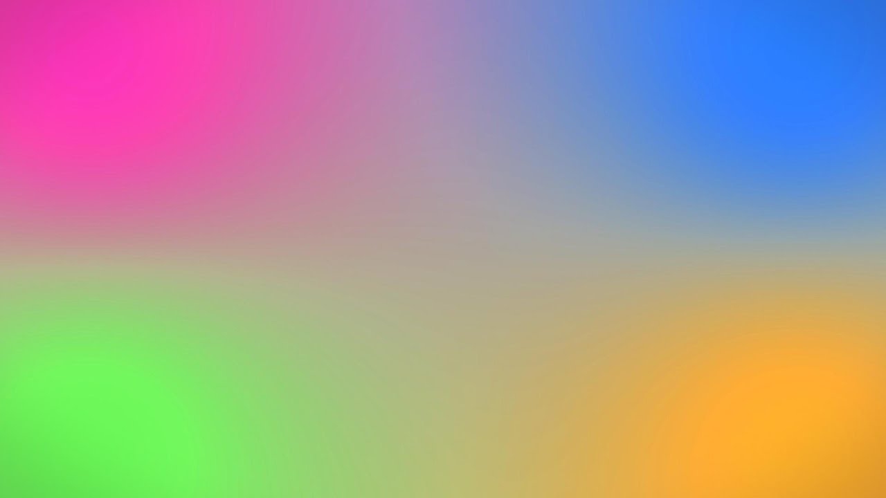 🎨 4K – Soft Multicolored Gradient | Abstract Flow in Pink, Blue, Green and Yellow (No Sound)