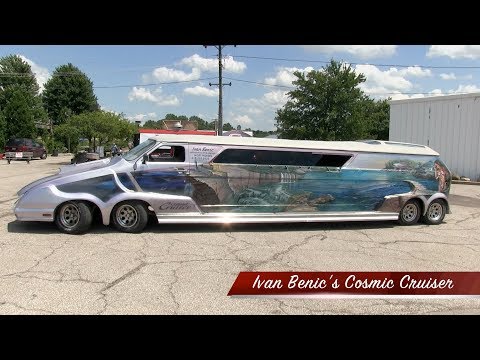 Cosmic Cruiser, the Outrageous 34 ft Van With Murals That Defies Logic ...