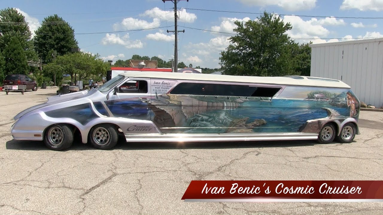 Cosmic Cruiser, the Outrageous 34 ft Van With Murals That Defies Logic ...