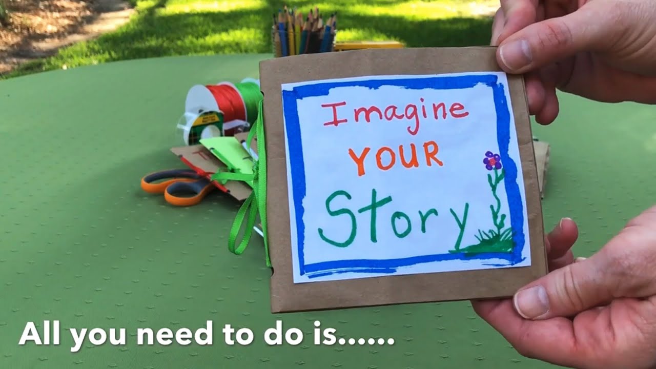 Backyard Crafts- Make a Book!