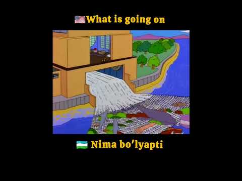 Phrase: What is going on? Meaning in Uzbek: Nima bo'lyapti