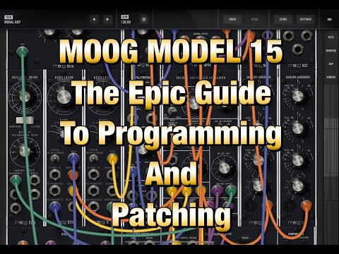 Moog Model 15 Modular Synth - The EPIC Guide To Programming & Patching - Full Tutorial — Loopy ...
